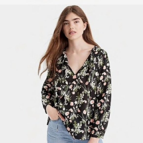 J. Crew | Tops | J Crew X Liberty Art Fabrics Poppy Dream Blouse | Poshmark